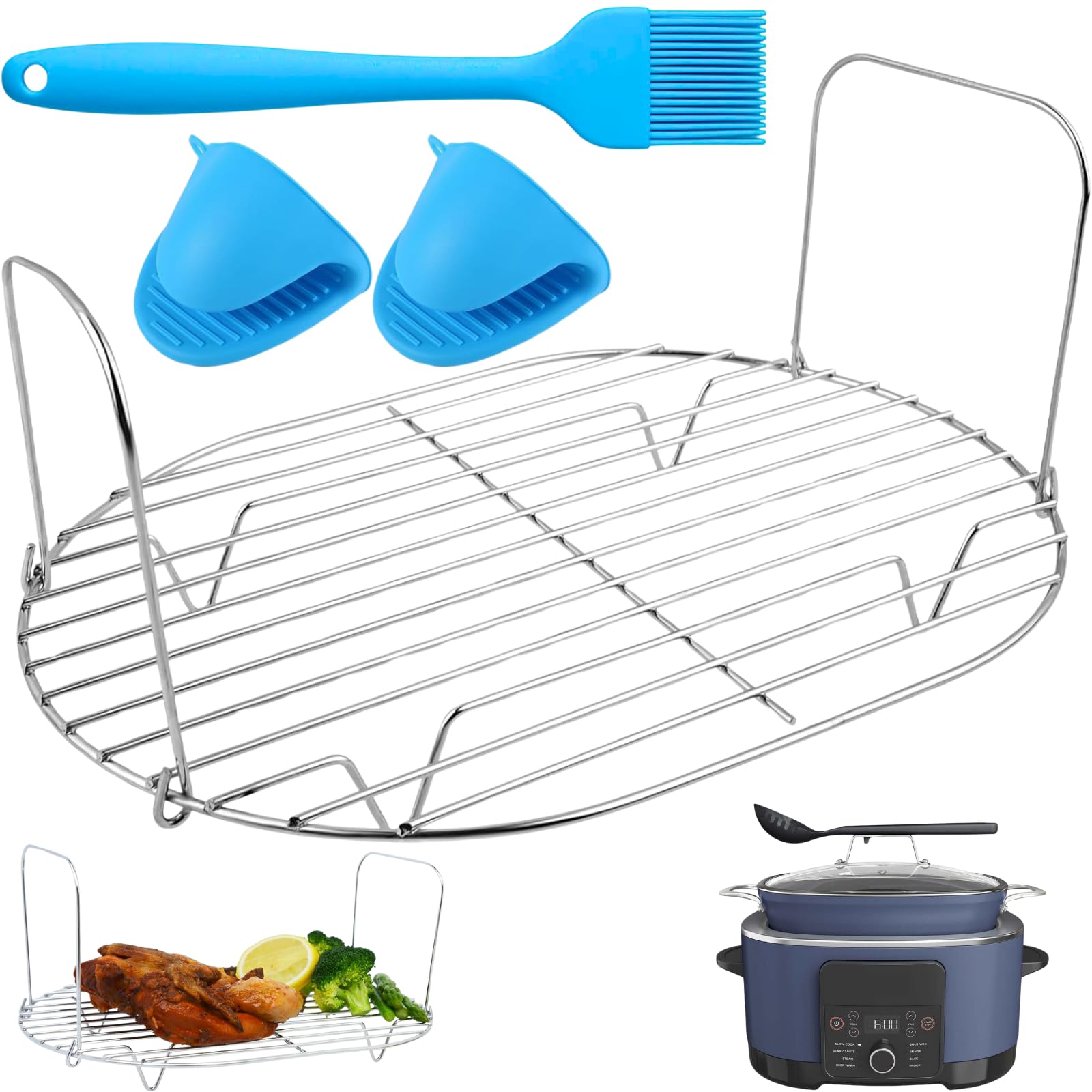 Turkey Roasting Rack Ninja Slow Cooker Steam And Roast Rack ...