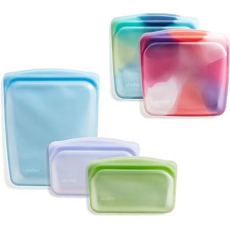 Amazon.com: Stasher Reusable Silicone Storage Bag, Food Storage ...