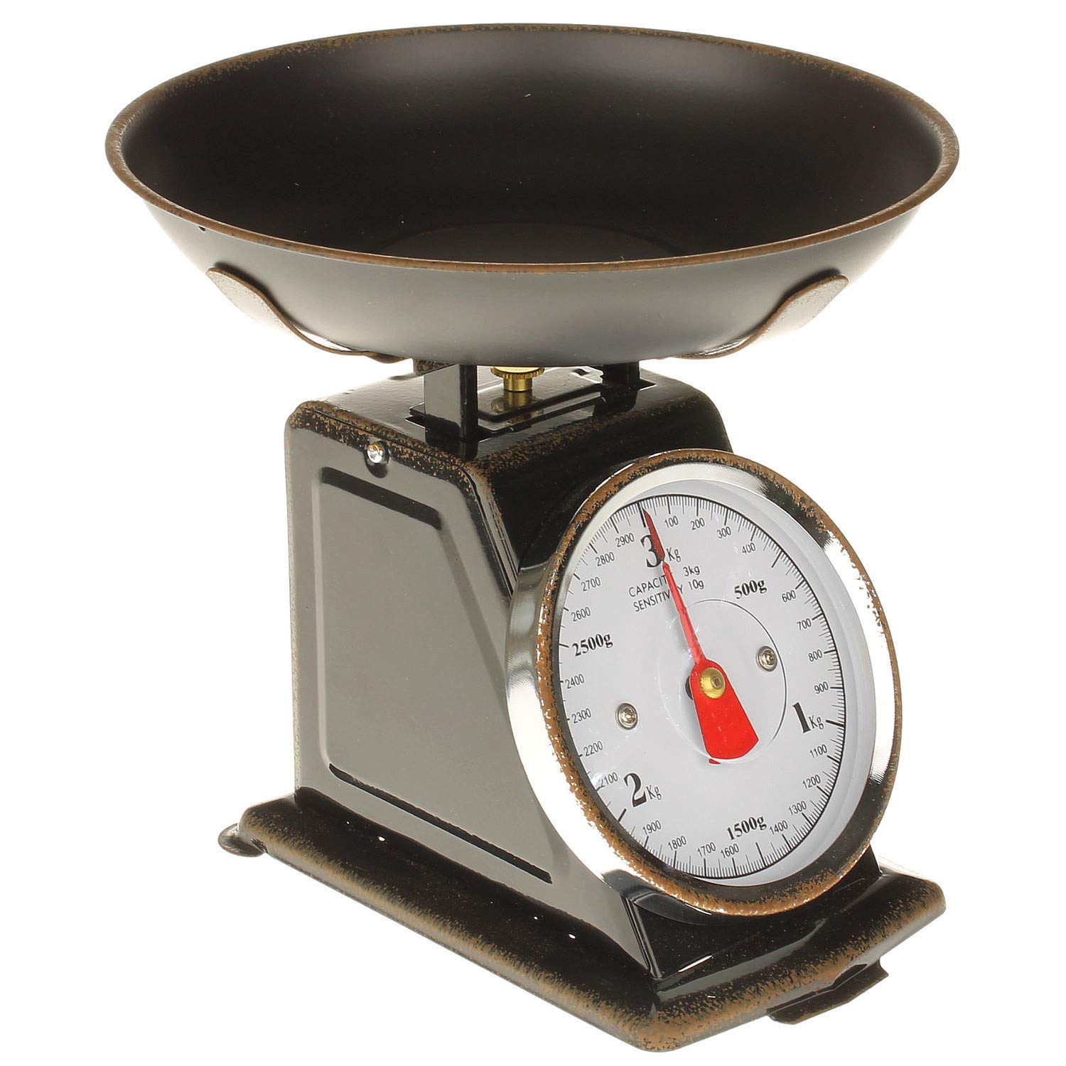 MACOSA SA79726 Balance de cuisine rétro avec bol pesée Balance ménager ...