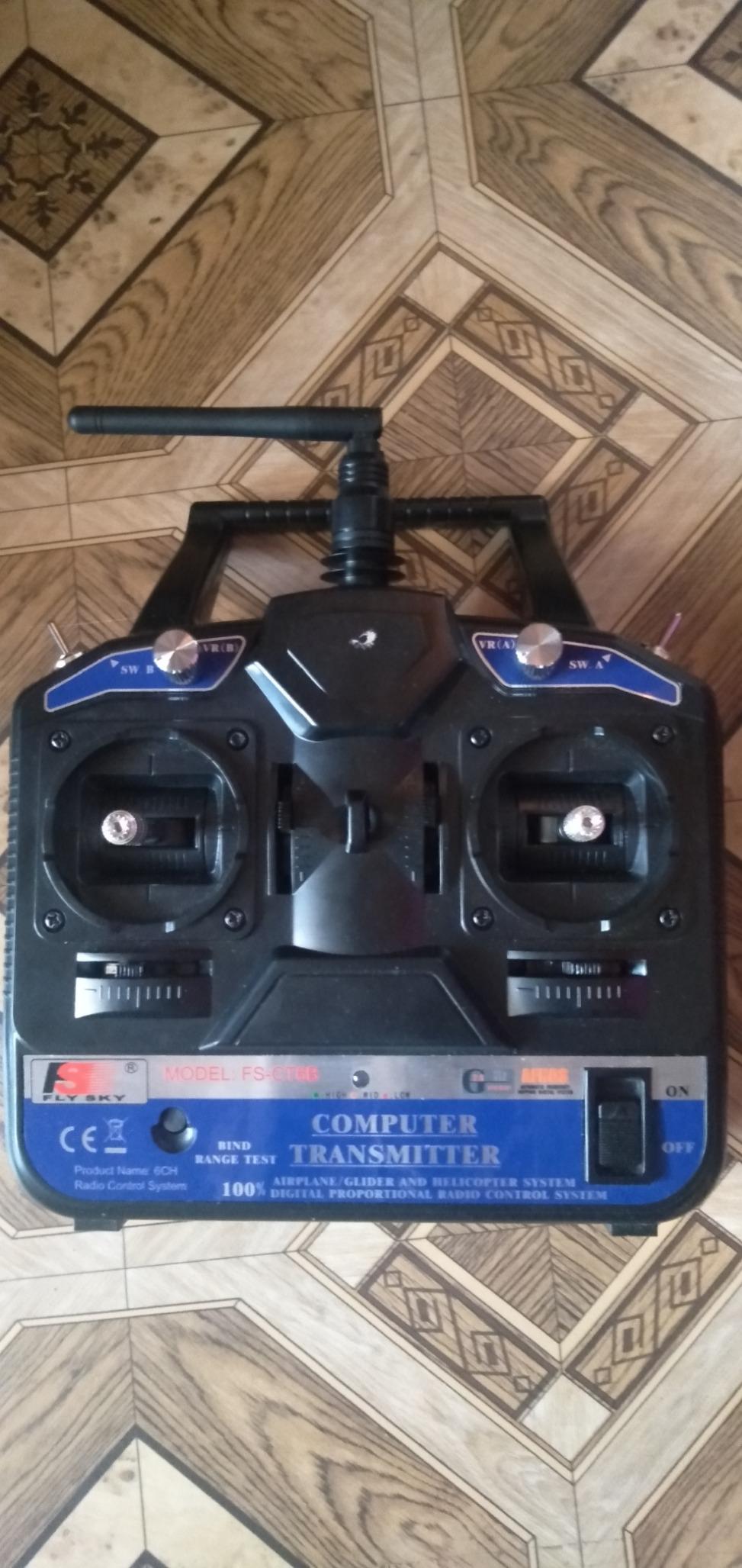 FlySky CT6B Remote 6 channel transmitter + Receiver : Amazon.in ...