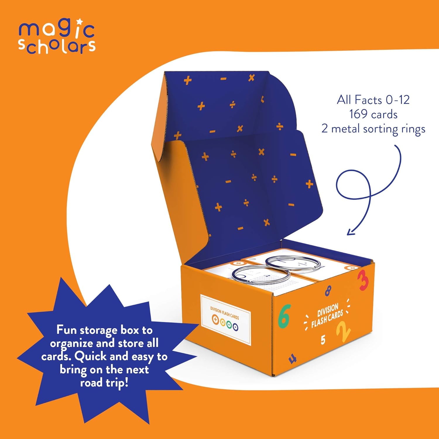 Magic Scholars Flash Cards (0-12, All Facts), 169 Educational Cards ...