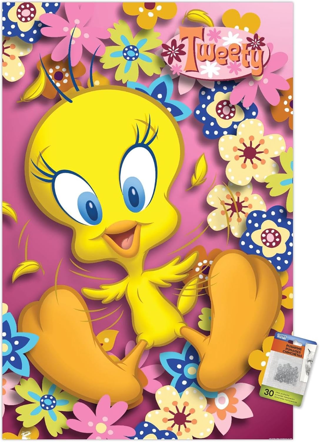 Amazon.com: Trends International Looney Tunes - Tweety Bird - Power ...