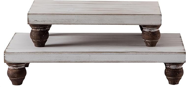 Amazon.com: SOFE Rectangular Wood Risers for Display Decorative ...
