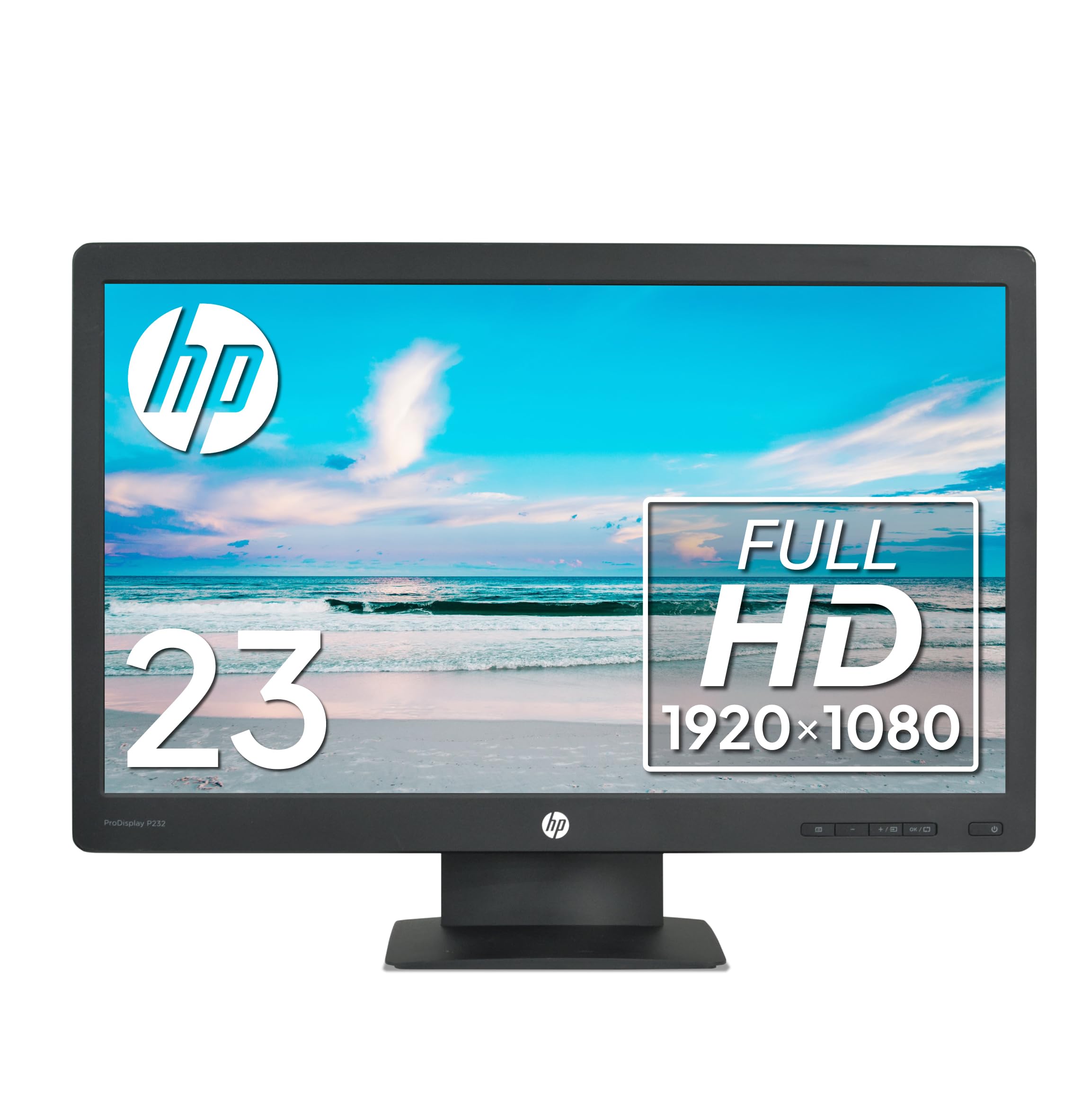 Amazon.co.jp: 【整備済み品】エイチピー 23インチ ProDisplay P232 ワイドモニター/フルHD/Displayport端子/TNパネル/解像度:1920x1080 ...