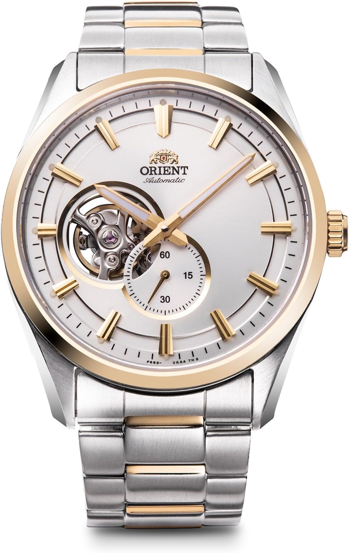 Orient RN-AR0006S Men's Automatic Watch, Contemporary Semi-Skeleton ...
