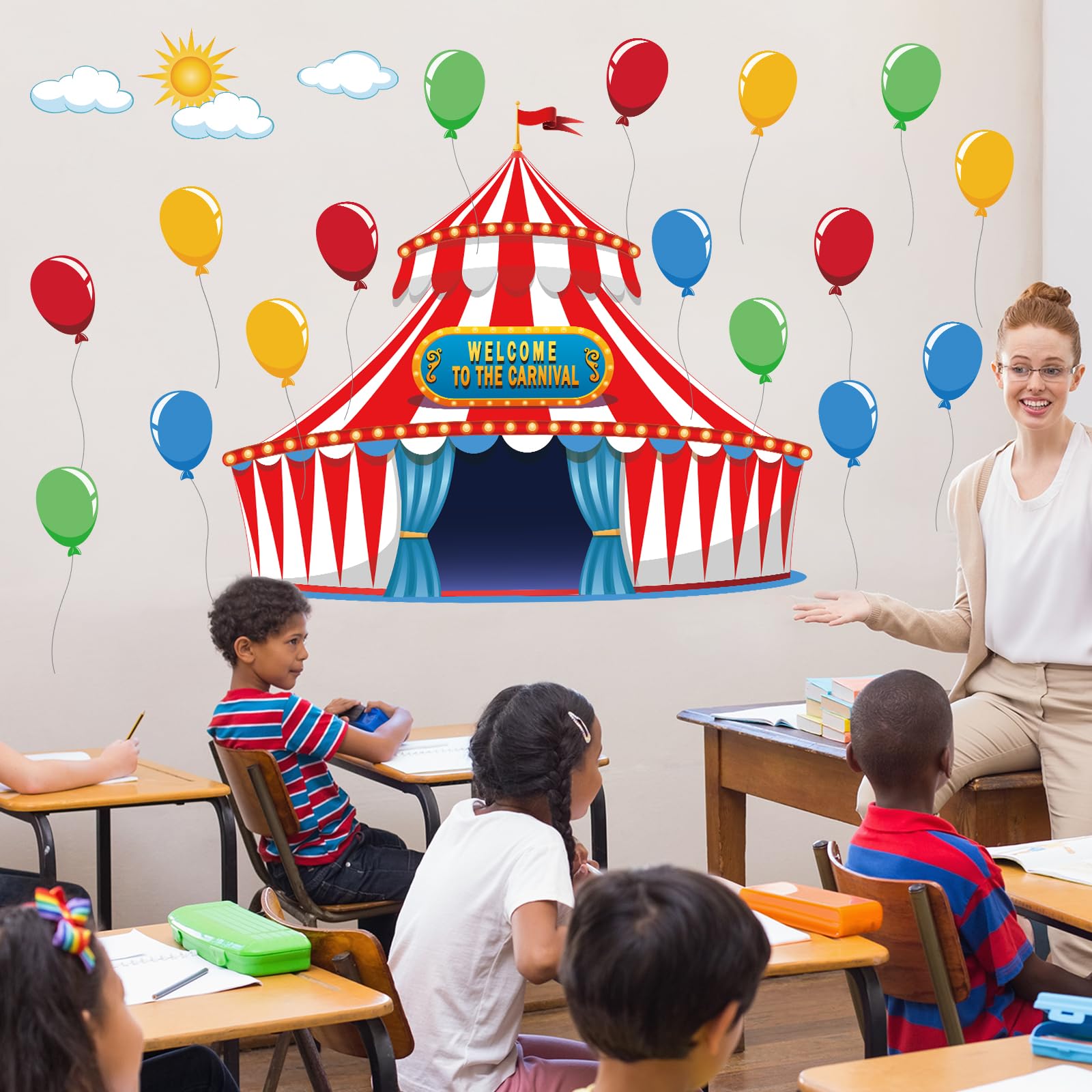 Carnival Photo Board Cutouts