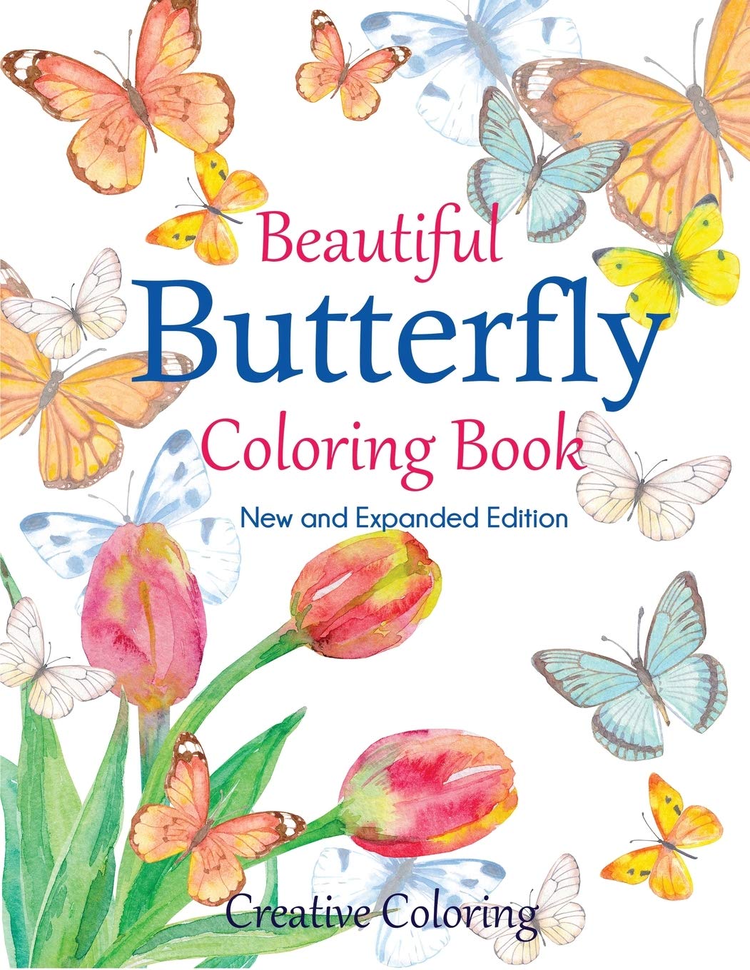 Beautiful Butterfly Coloring Book: New and Expanded Edition: Amazon.co ...
