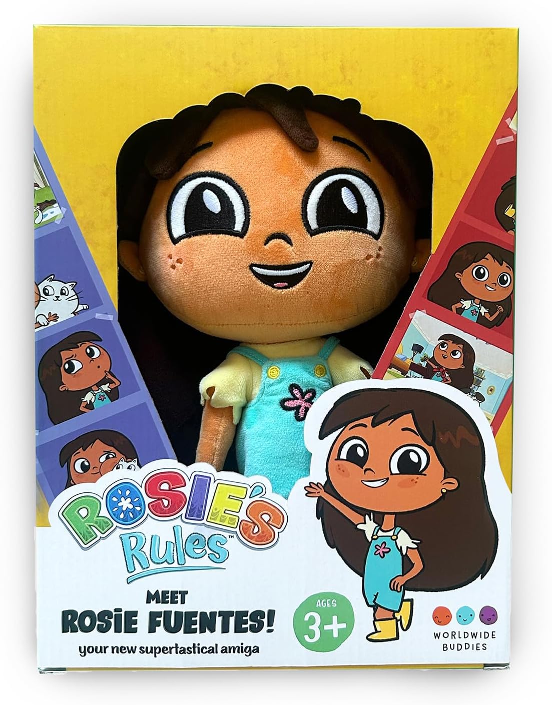 Amazon.com: Rosie's Rules: Rosie Fuentes Plush Toy : Buddies, Worldwide ...