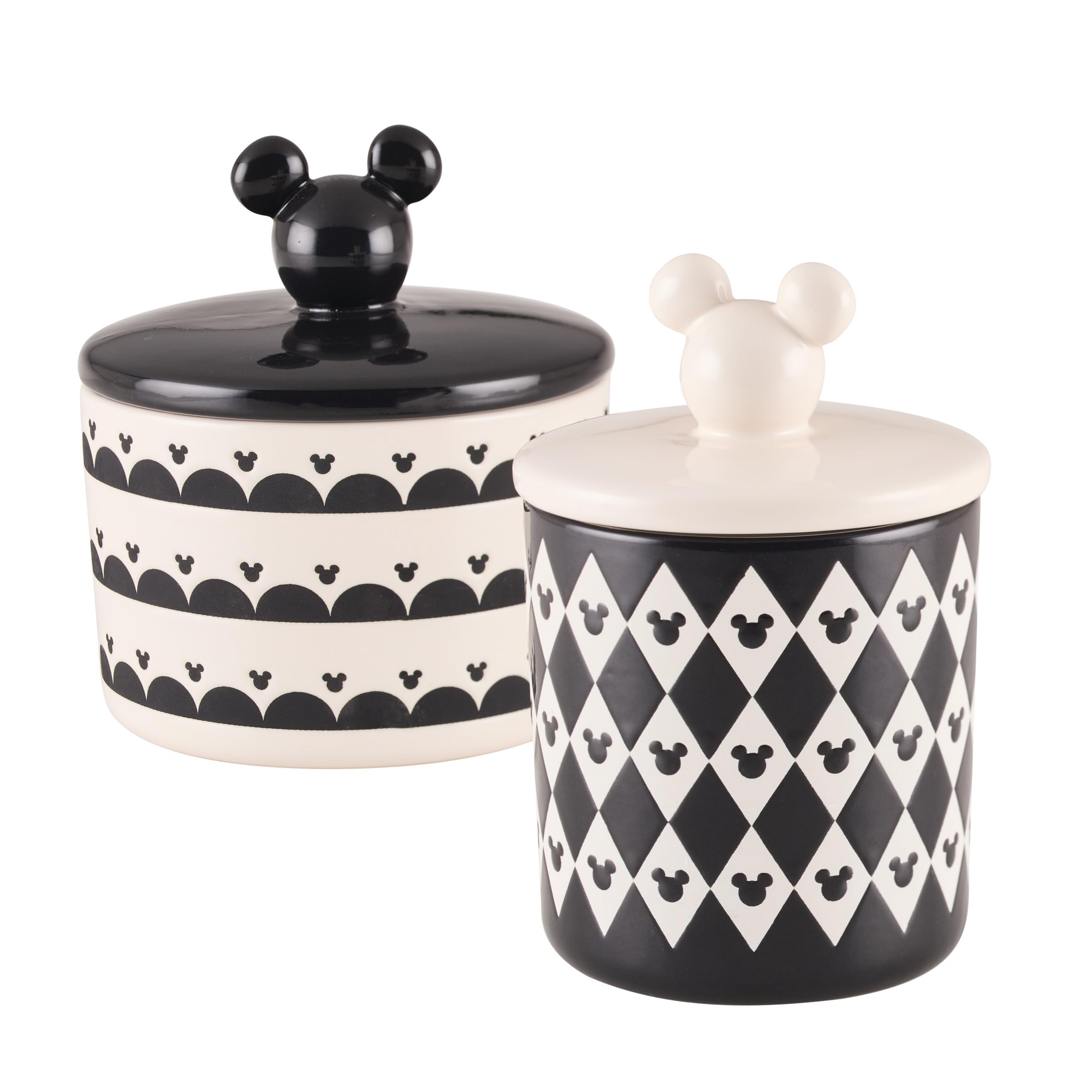Amazon.com: Disney Home Monochrome Ceramic Food Storage Jar Canister ...