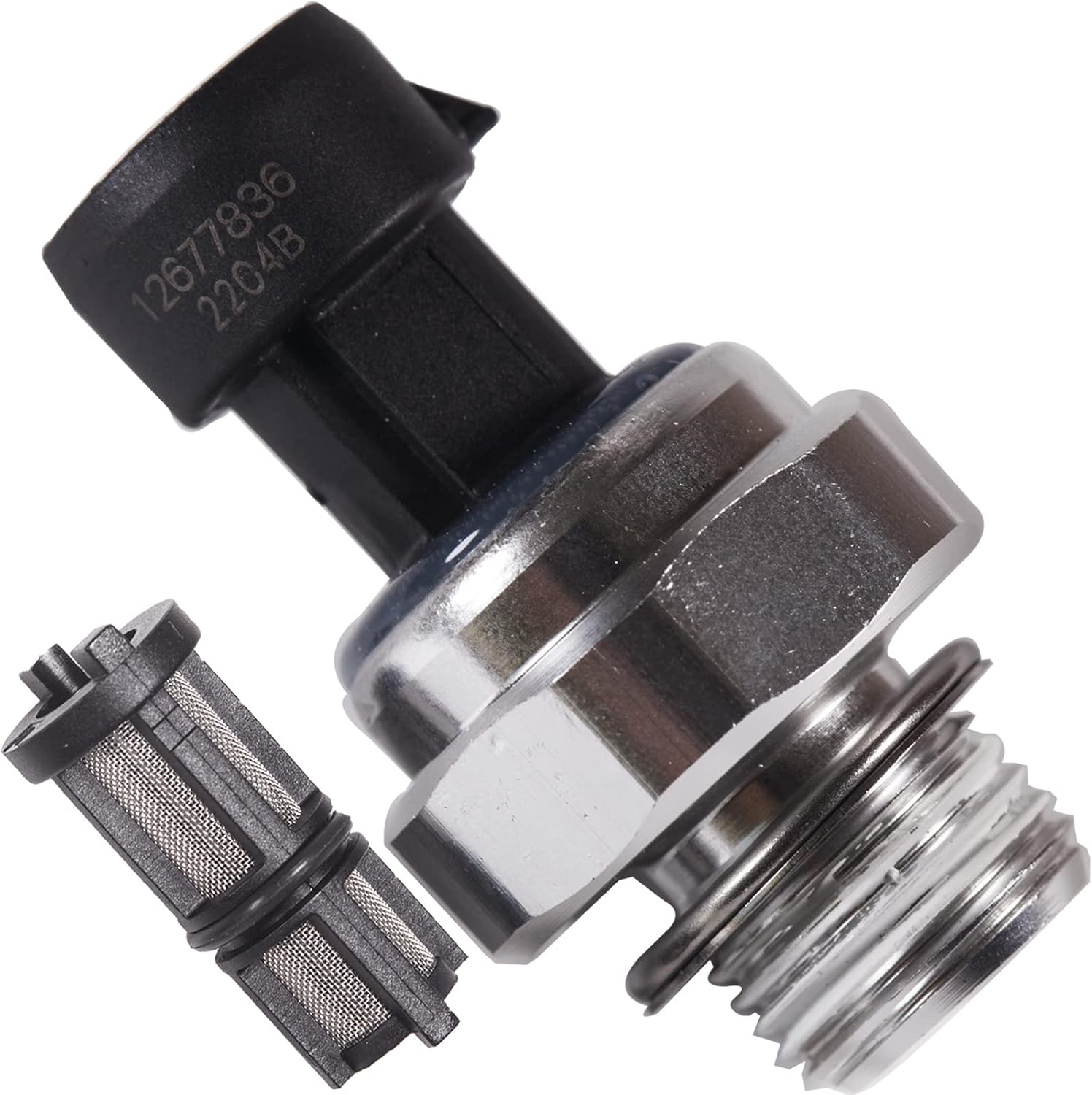 Amazon.com: HIHIAV 12677836 Engine Oil Pressure Sensor with Filter 917 ...