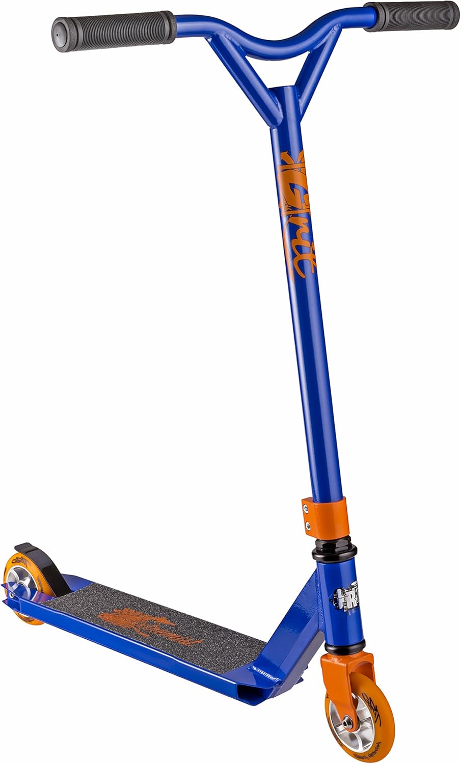 Amazon.com : Grit Extremist Pro Scooter (Blue/Orange) : Sports & Outdoors