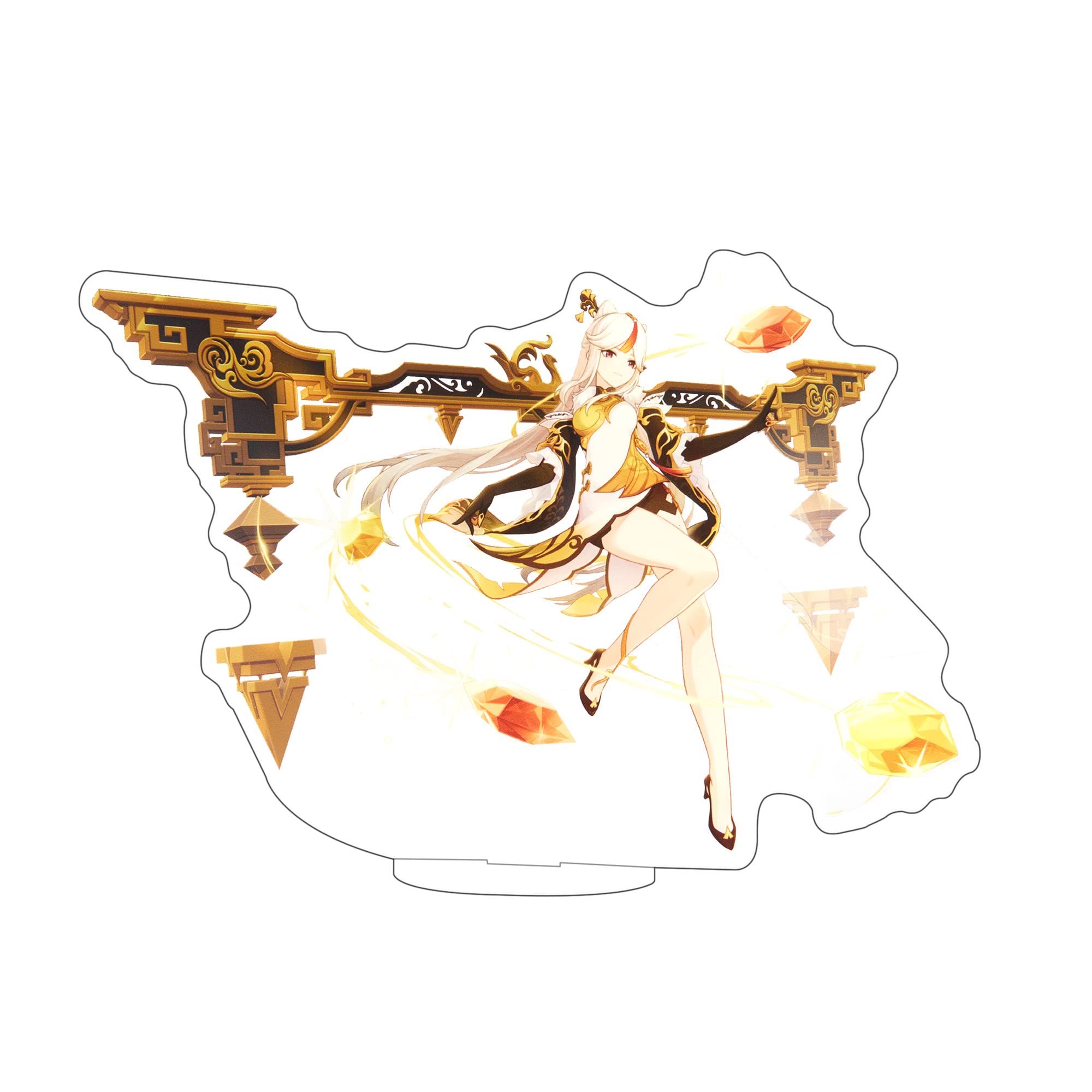 Buy Genshin Impact Standing Figure Zhongli Hutao Ganyu Kazuha Venti ...