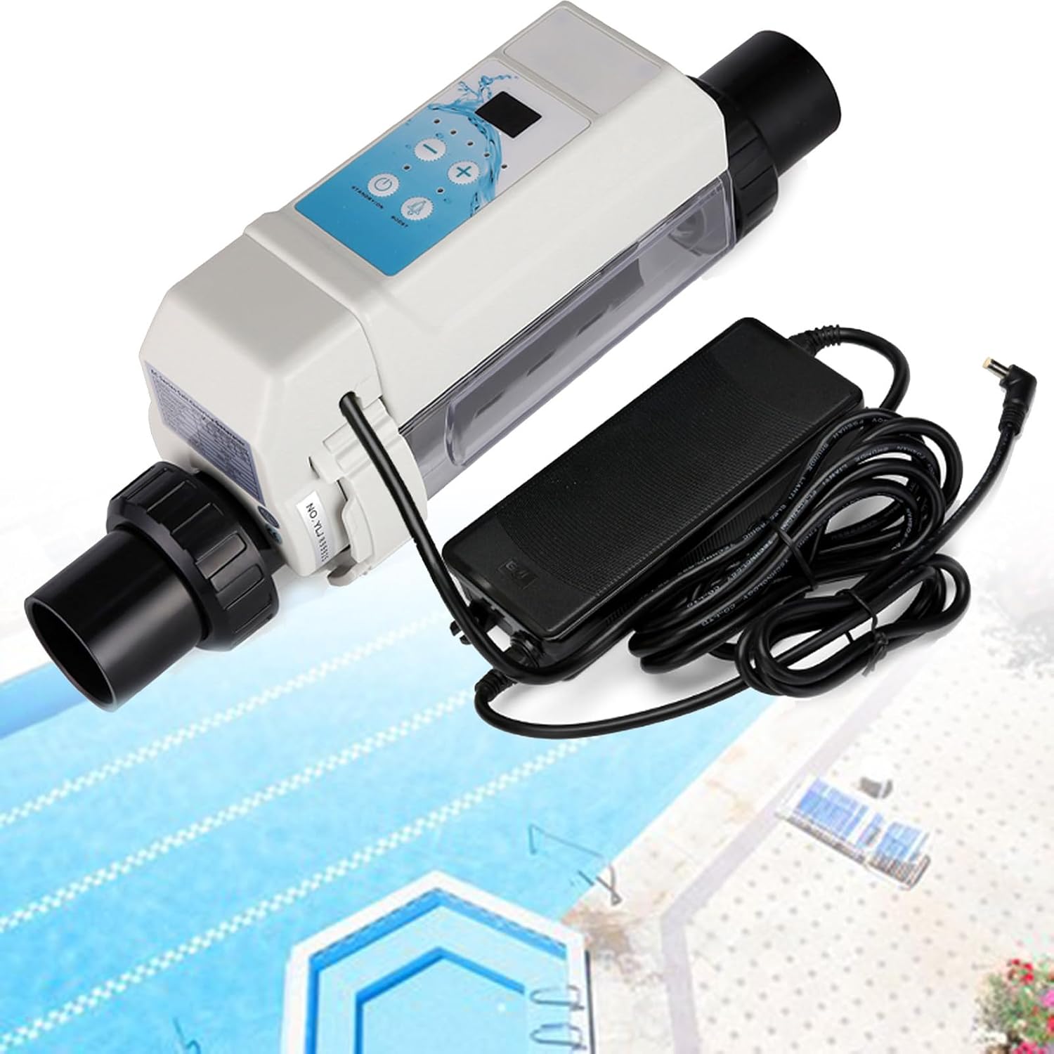 Amazon.com : Saltwater Chlorinator, 8/12/16/20g/H Automatic Cleaning ...