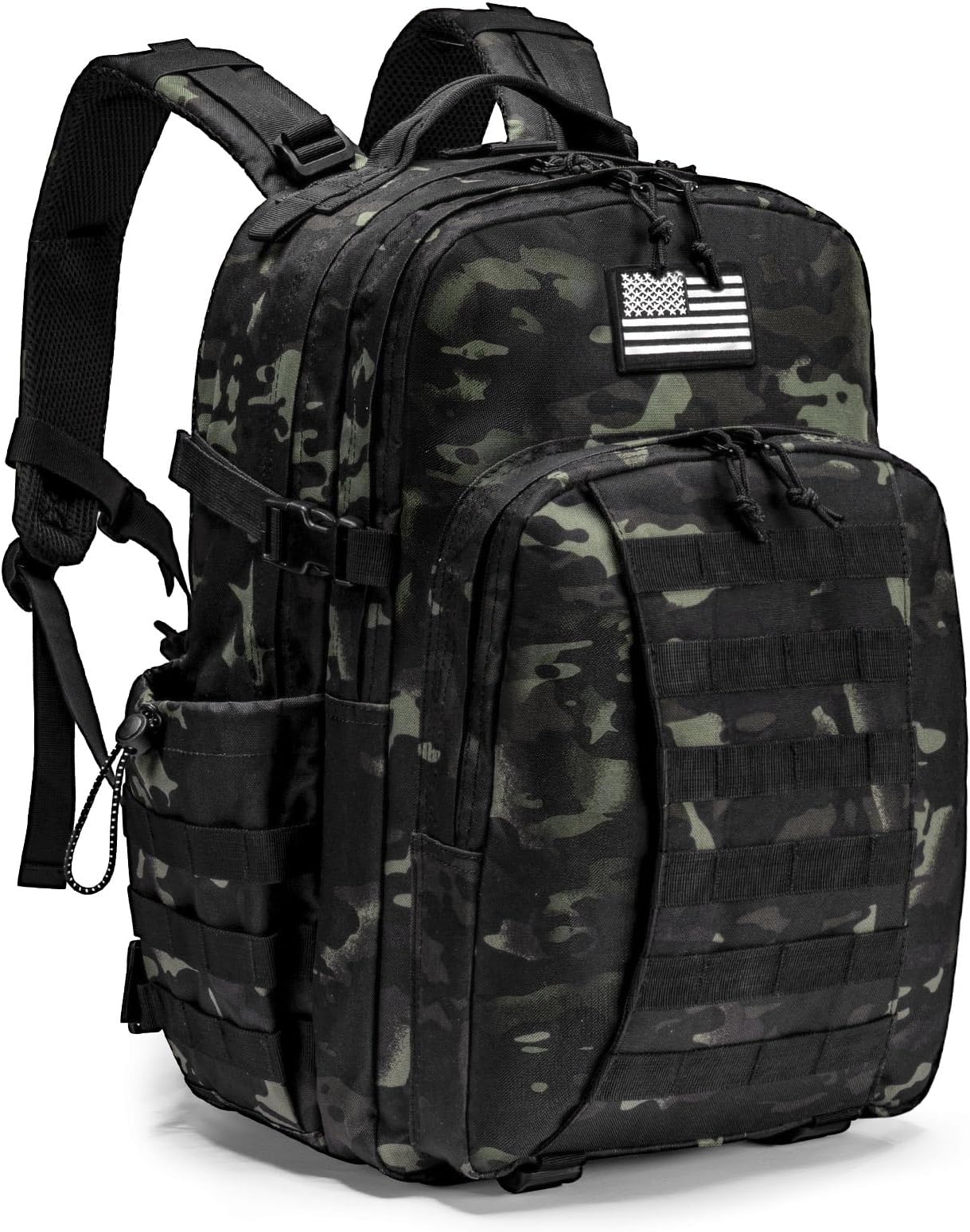 Amazon.com: CALUOMATT Large Military Tactical Backpack for Men, 40-50L ...