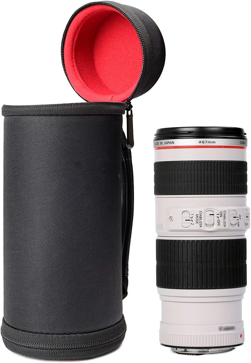 Amazon.com : WGear Semi-Hard Lens Case for DSLR Camera Lens (Canon ...
