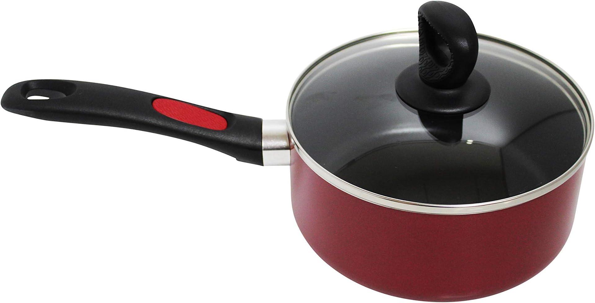 Amazon.com: Mirro A79624 Get A Grip Aluminum Nonstick Saucepan with ...