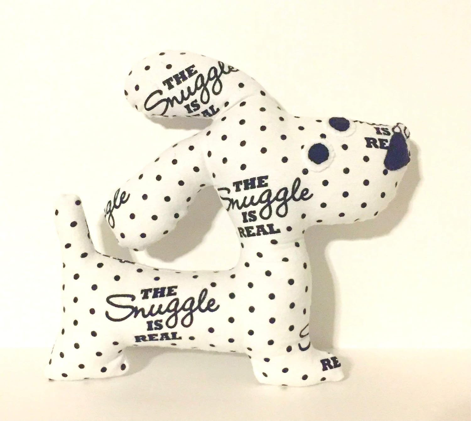 Amazon.com: Stuffed Puppy Dog/The snuggle is real dog/Stuffed animal ...