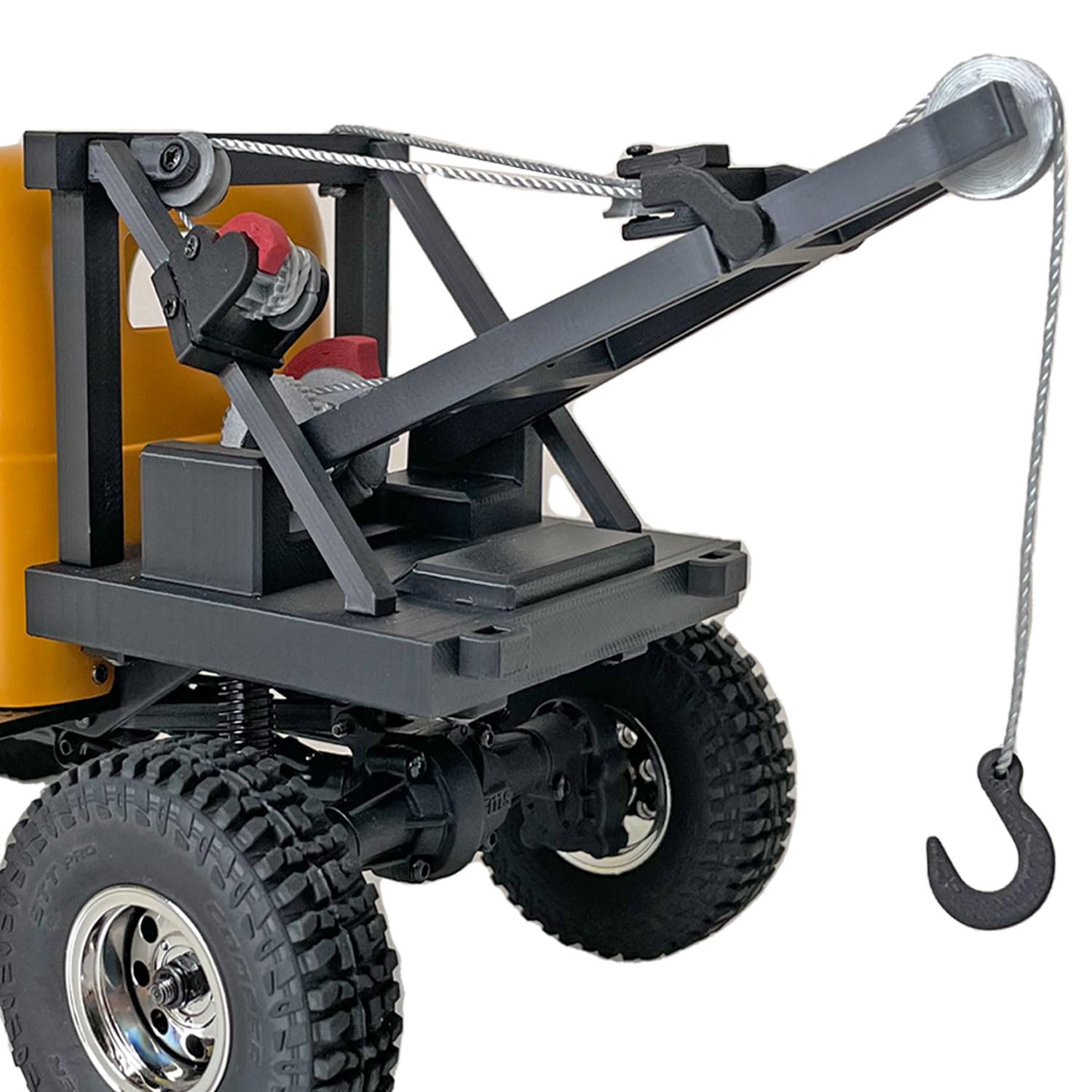 Amazon.com: Wrecker Upgrade Parts for FMS FCX24 Power Wagon RC Crawler ...