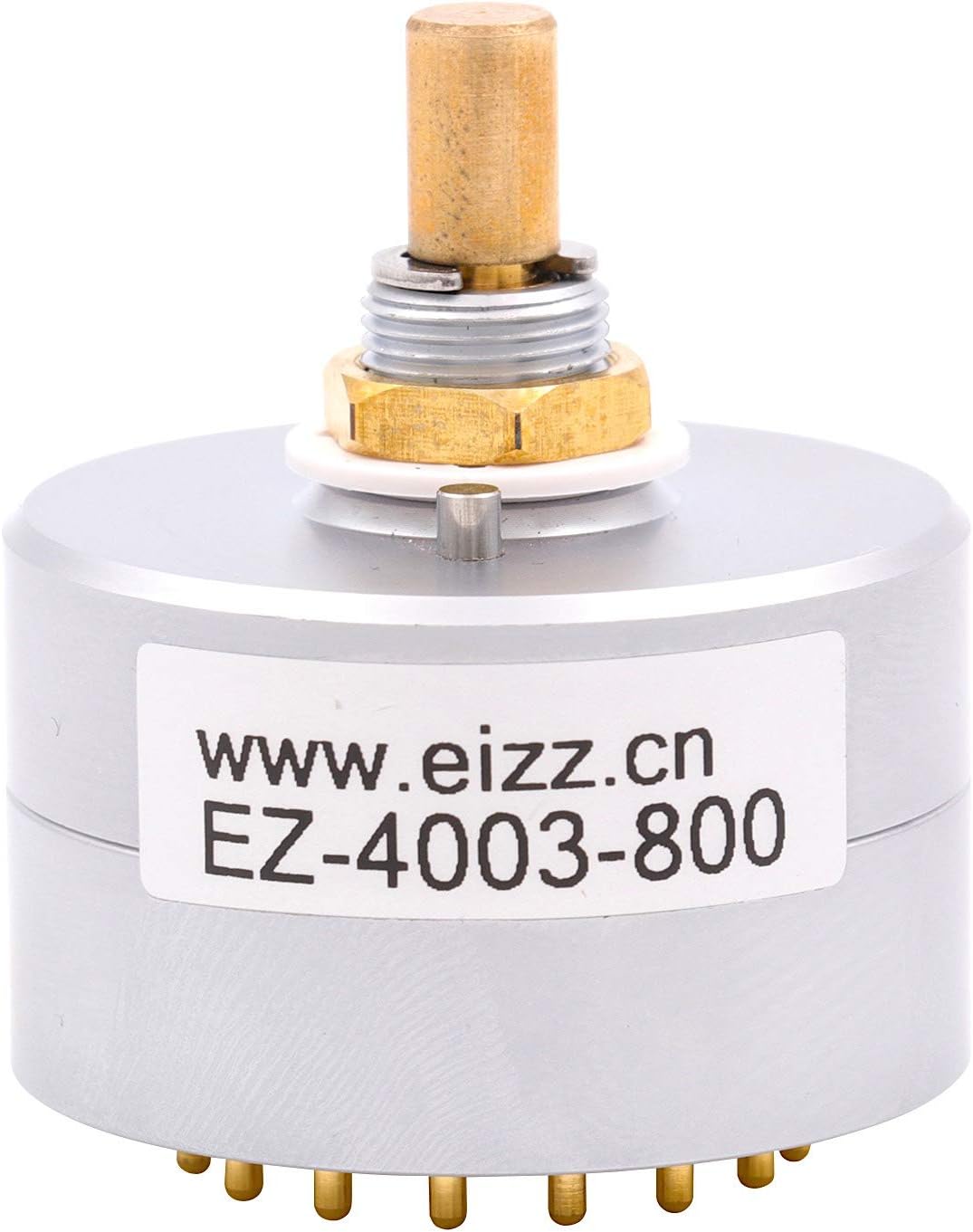 EIZZ 3 Ways 4 Positions HiFi Audio Signal Source Selector Rotary Switch ...