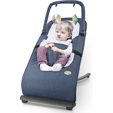 Amazon.com : ComfyBumpy Ergonomic Baby Bouncer Seat - Bonus Travel ...