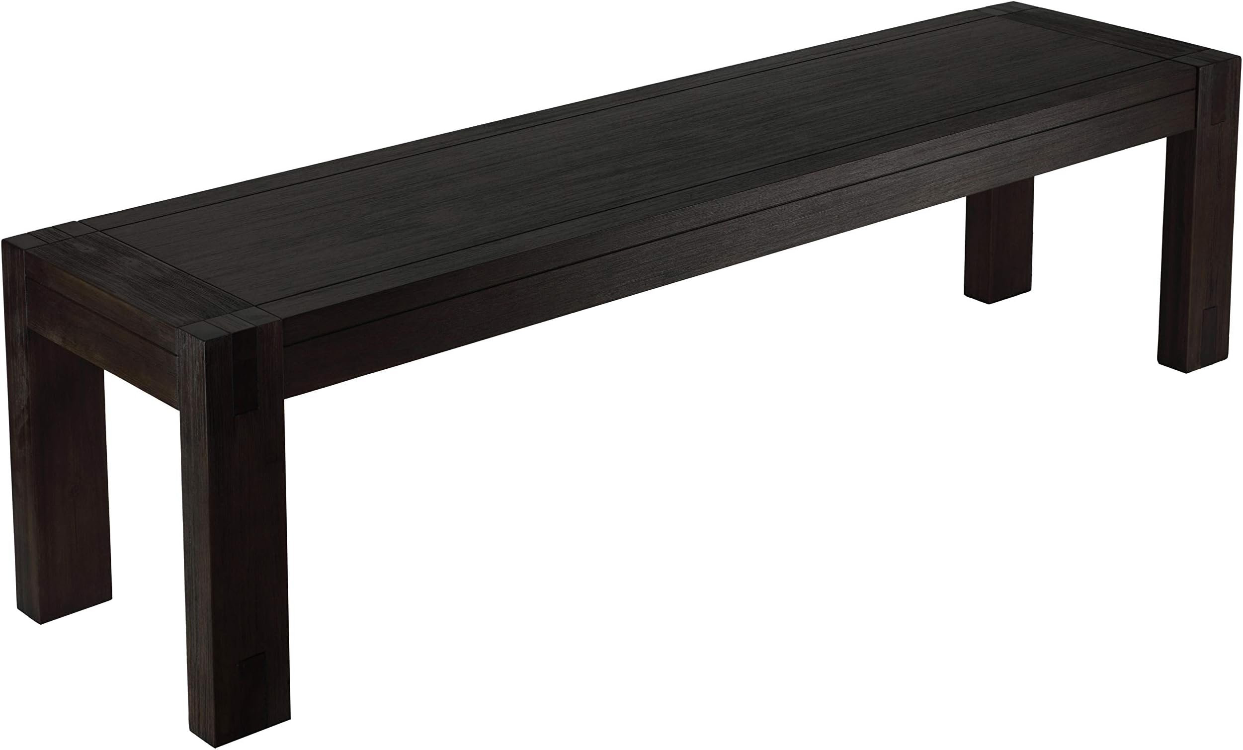 Amazon.com - Cortesi Home Pablo Bench in Butcher Style Wood - Table Benches