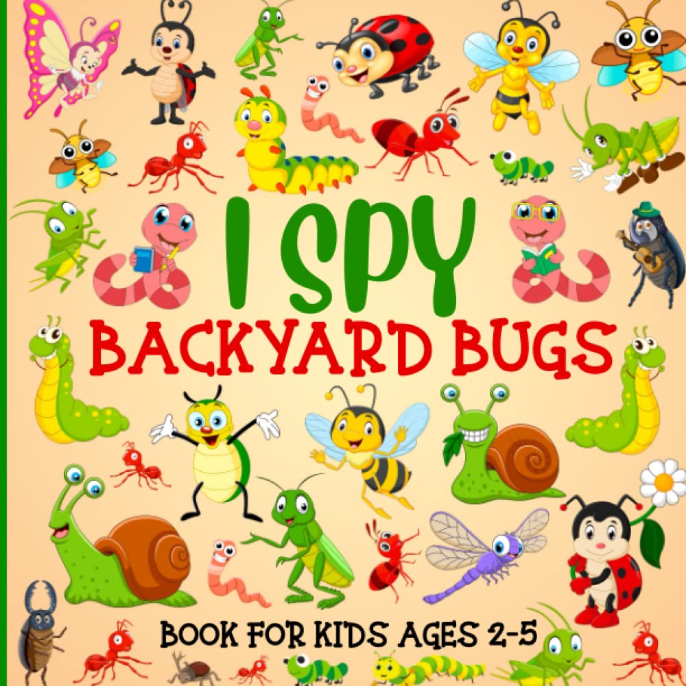 I Spy Backyard Bugs Book For Kids Ages 2 5 | Desertcart Bangladesh