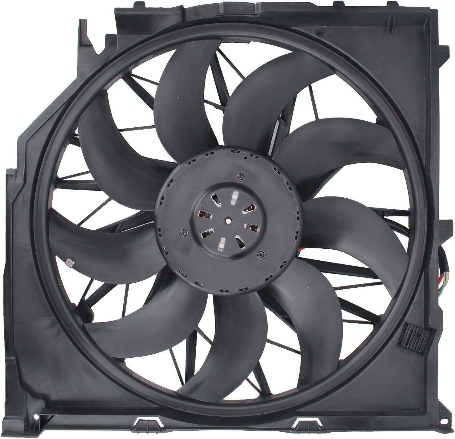 Amazon.com: AUTOKAY Radiator Cooling Fan Assembly, Radiator Cooling Fan ...