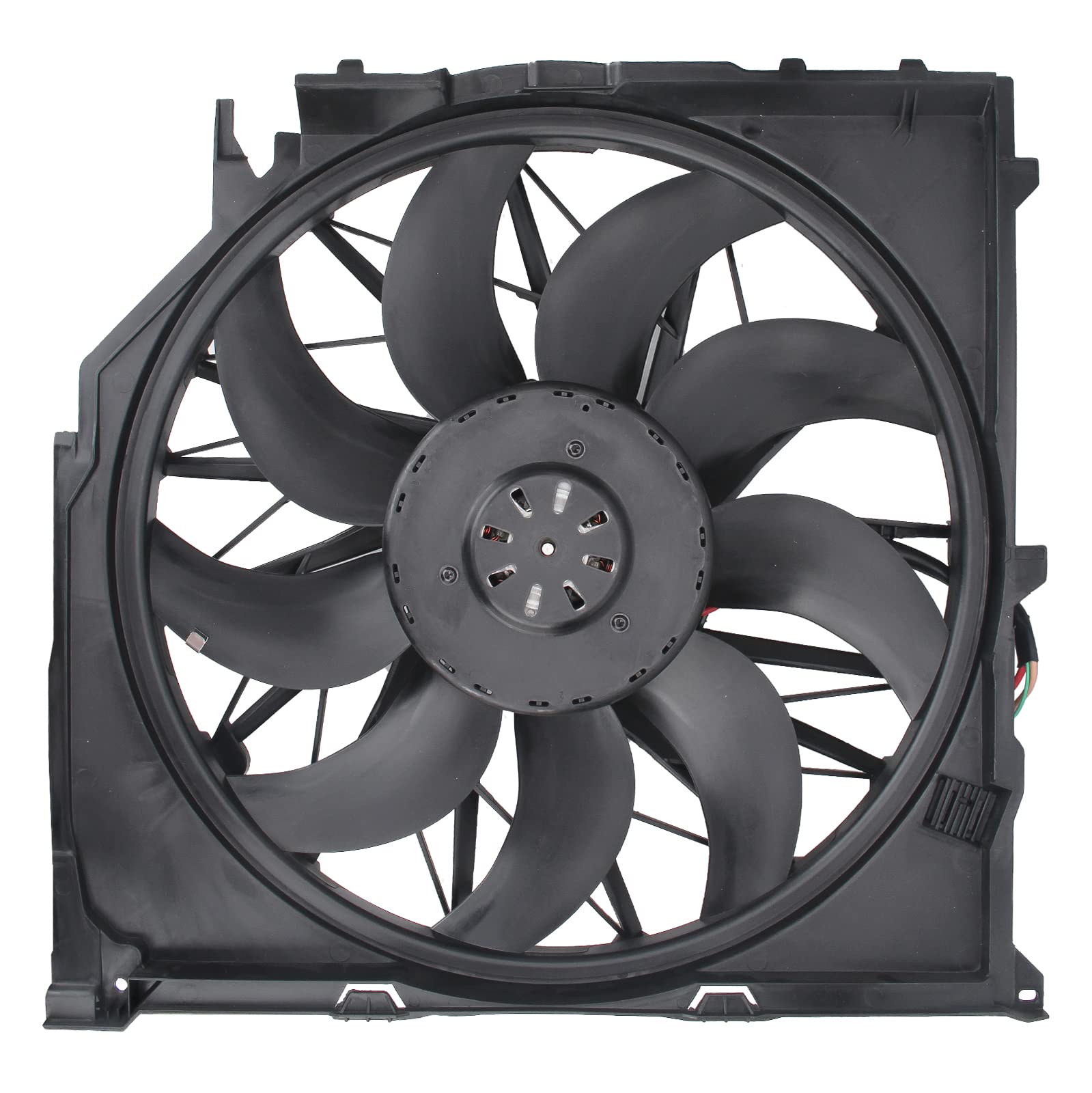 Amazon.com: AUTOKAY Radiator Cooling Fan Assembly, Radiator Cooling Fan ...