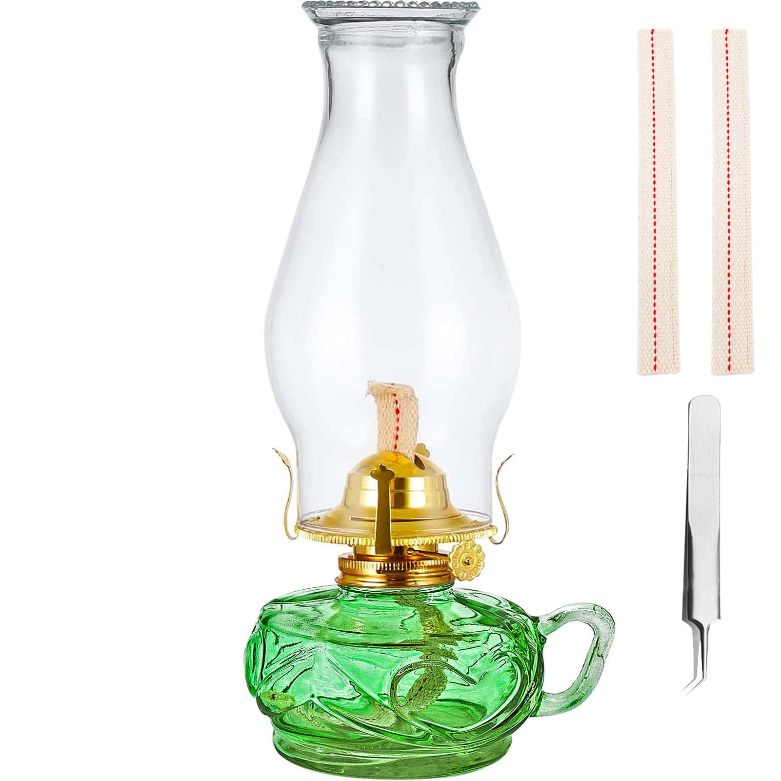 Amazon.com: Rustic Oil Lamp for Indoor Use,Large Kerosene Lamp with ...