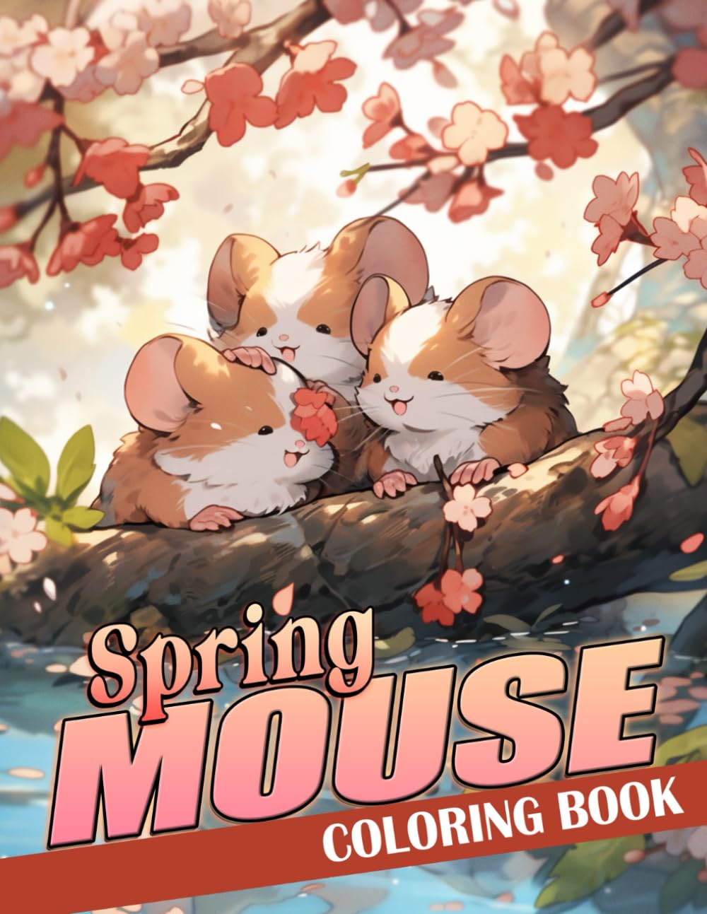 Amazon.co.jp: Spring Mouse Coloring Book: Enchanting Seasonal Scenes ...