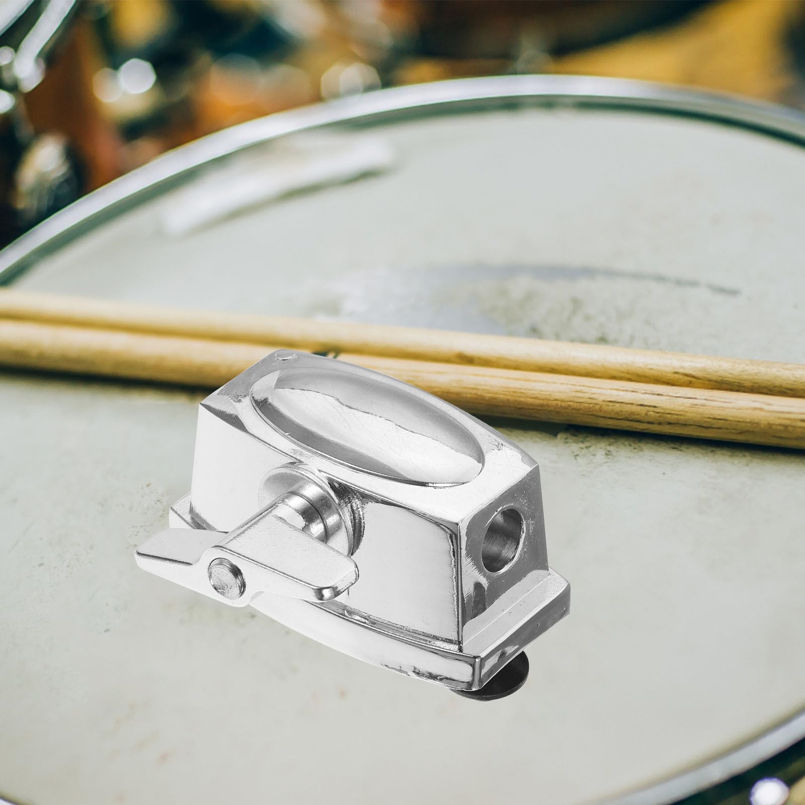 Snapklik.com : Bracket Holder Percussion Silver - Iron Base Tom Drum ...