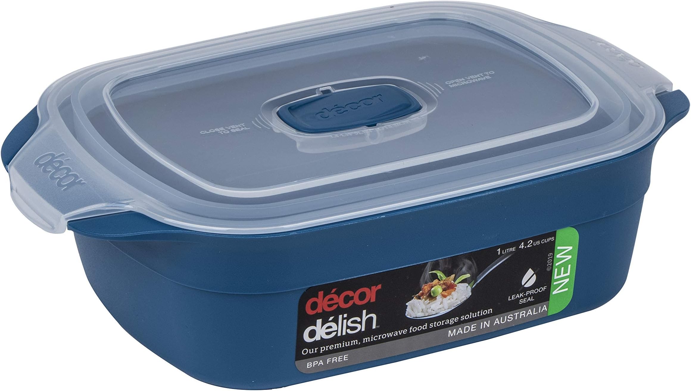 Sistema Heat & Eat Microwave Containers | Stackable Lunch Boxes with ...