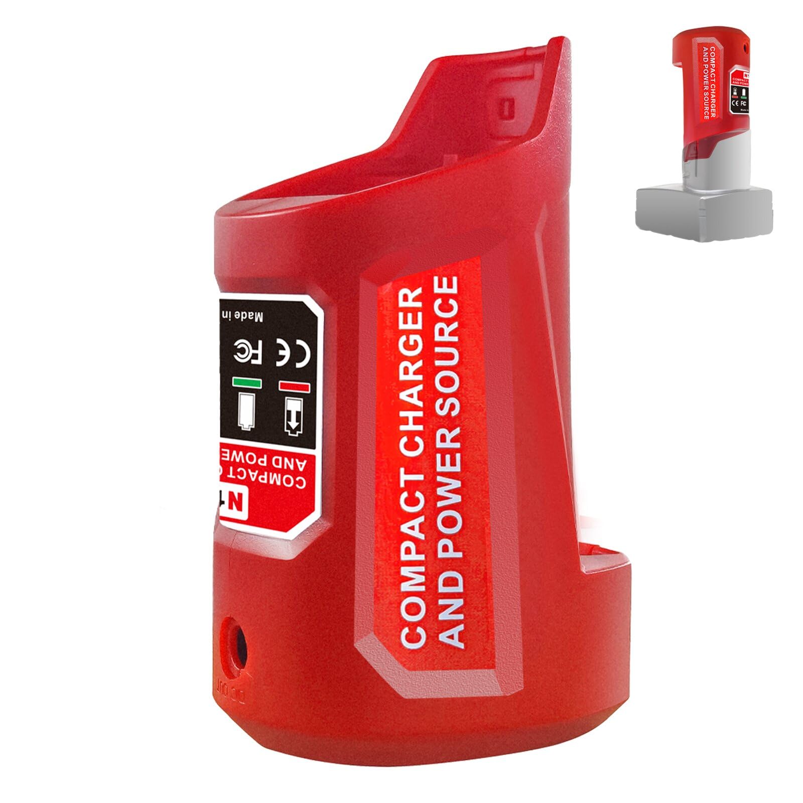 Amazon.com: Laimiao Upgrade 12V USB Power Source Charger for Milwaukee ...