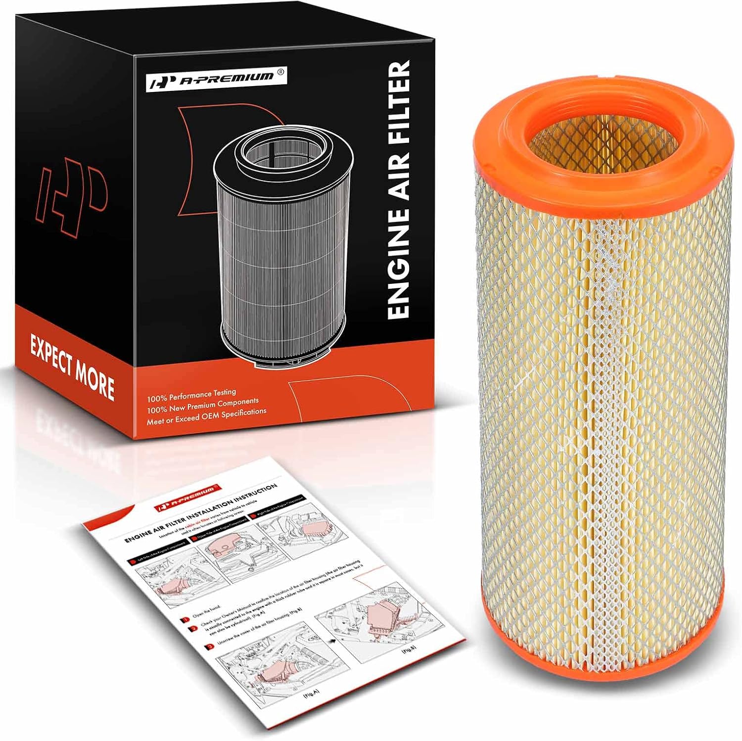 Amazon.com: A-Premium Engine Air Filter Compatible with Chevrolet, GMC ...