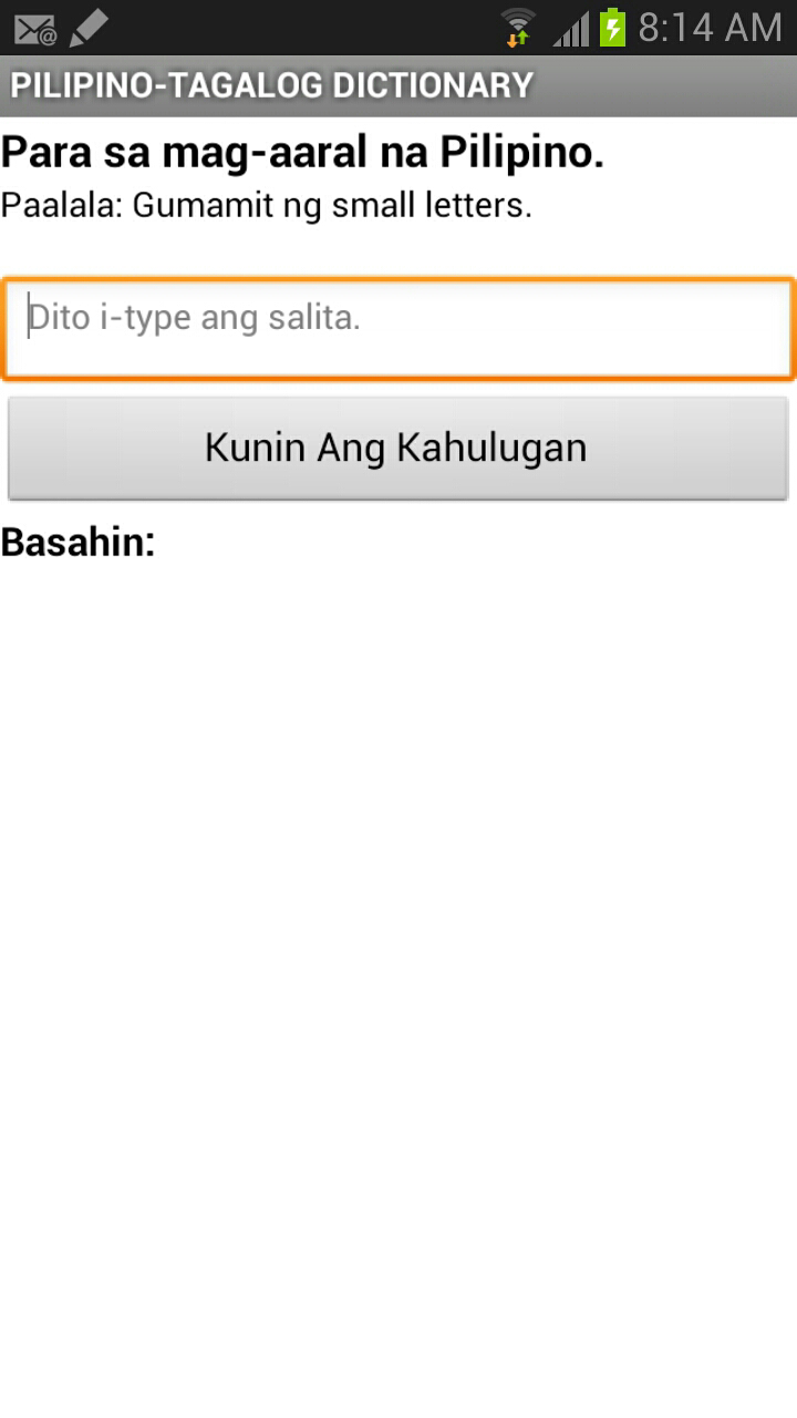 Diksyonaryong Filipino-Amazonアプリストアのアプリ