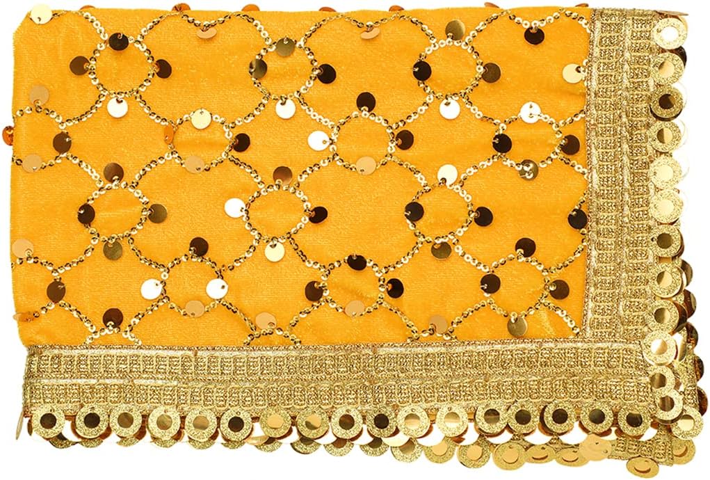 Aditri Creations Yellow Small Decorative Puja Cloth Chunari (Size :- 12 ...