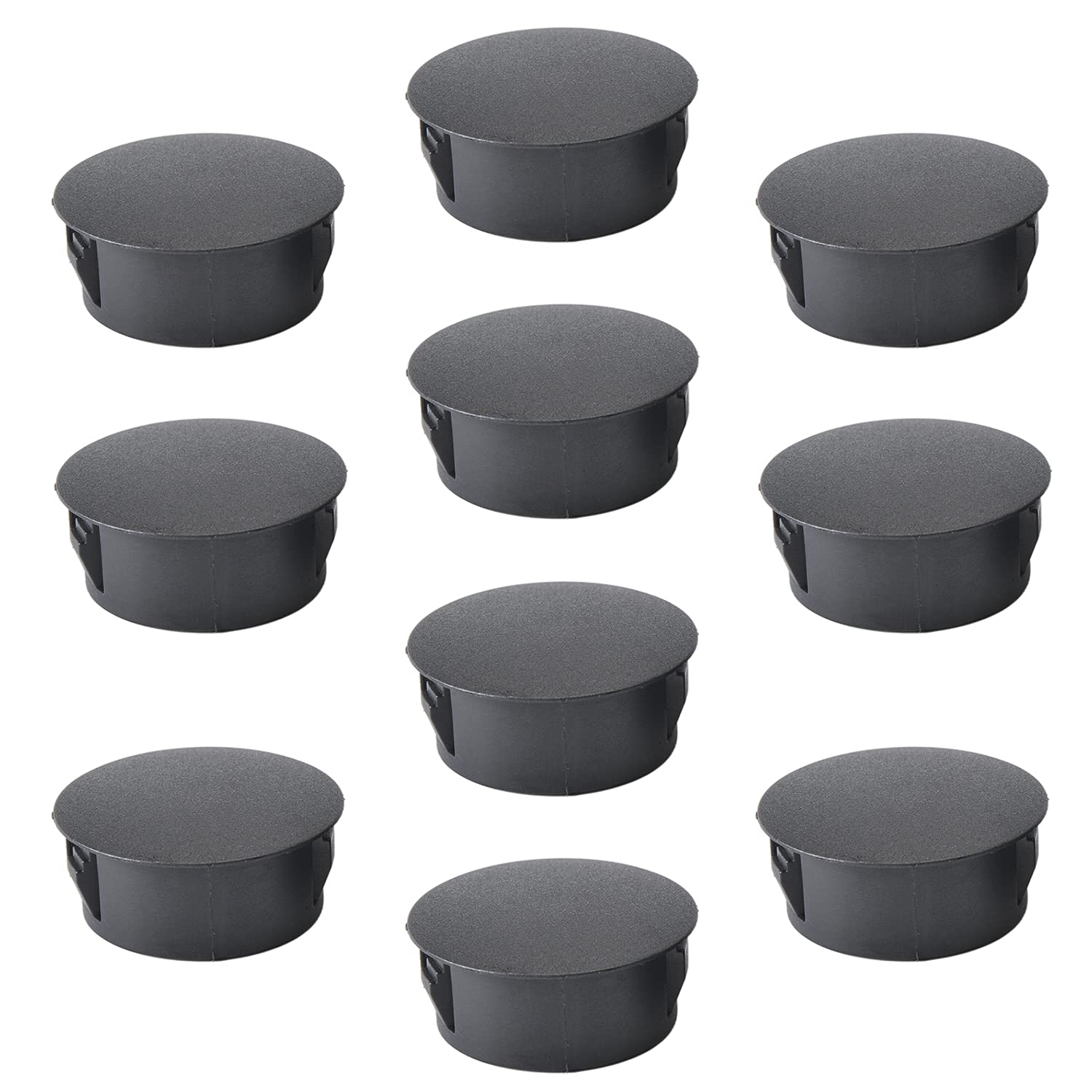 Snapklik.com : 100pcs Hole Plugs 7/8" / 22mm Nylon Plastic Round Snap ...