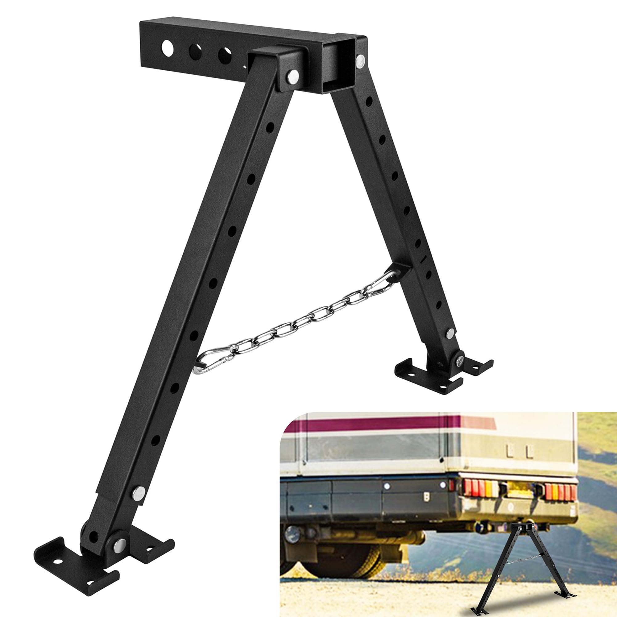 Snapklik.com : Hitch Mount Stabilizer ,Fit 2 RV Stabilizer Hitch Stand ...