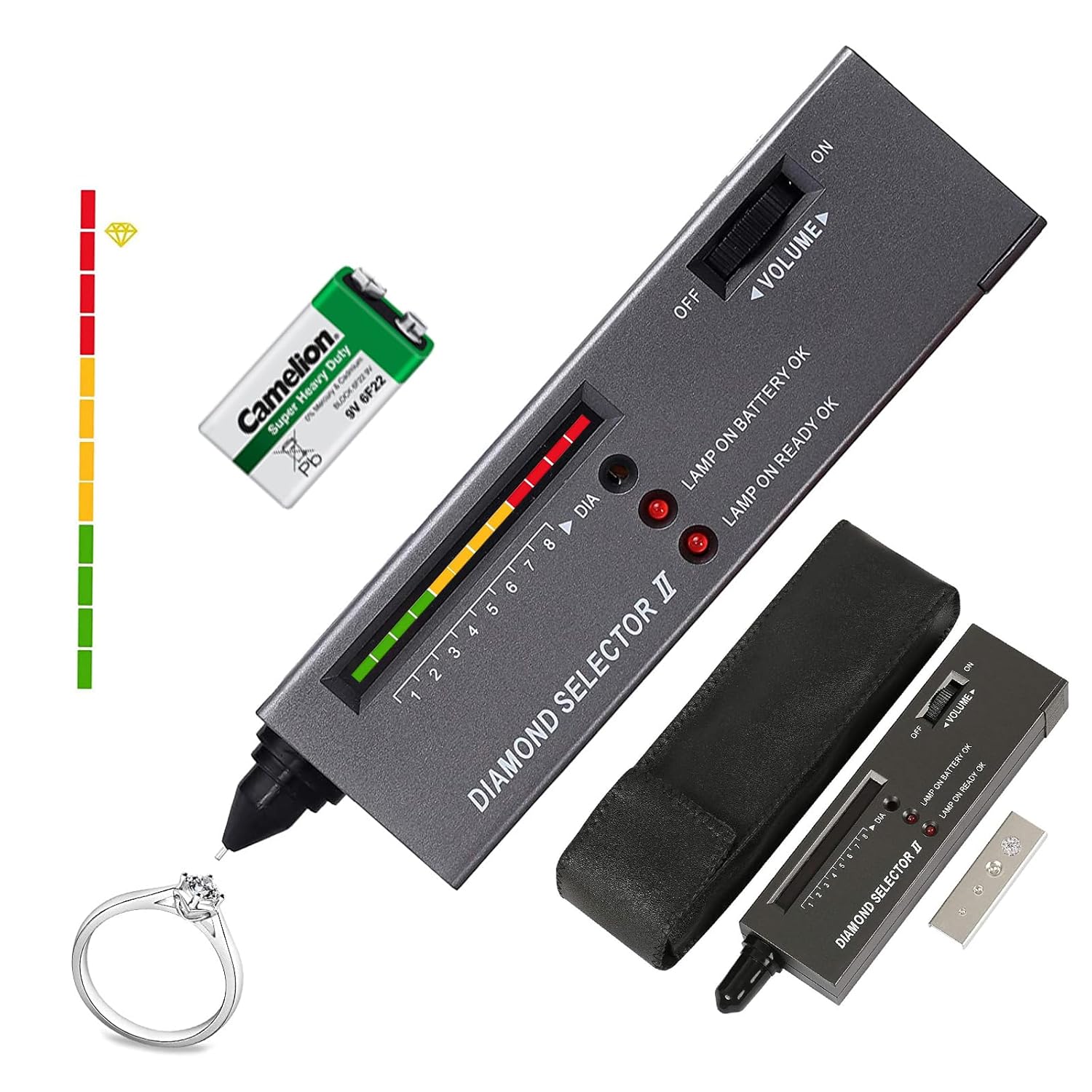 Amazon.com: HMJOY Diamond Tester Pen, Jewelry Diamond Tester, Diamond ...