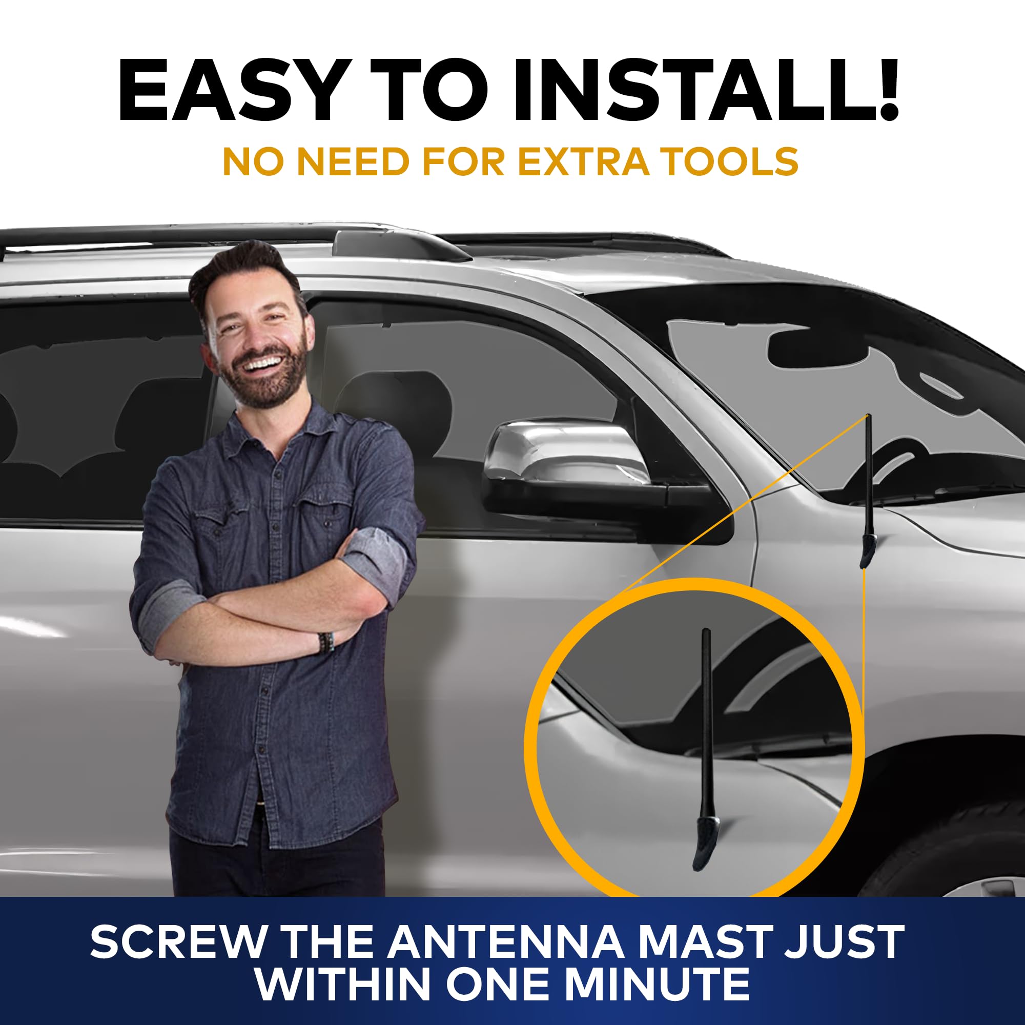 Antennas For Toyota Camry For NISSAN SENTRA 07-12 6.89" Car Antenna ...
