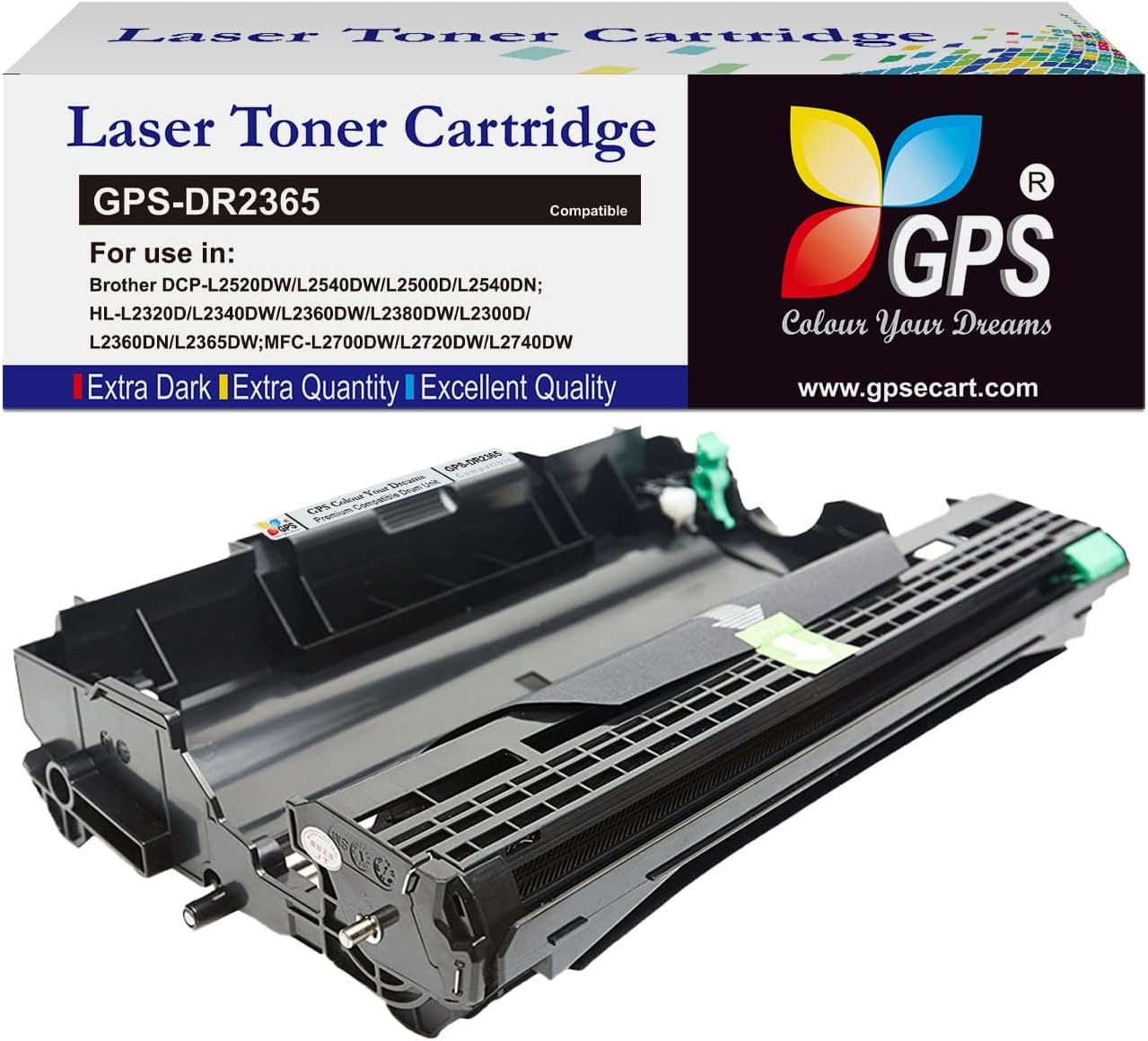 Brother DR-2365 Drum Cartridge (Black), Medium : Amazon.in: Computers ...