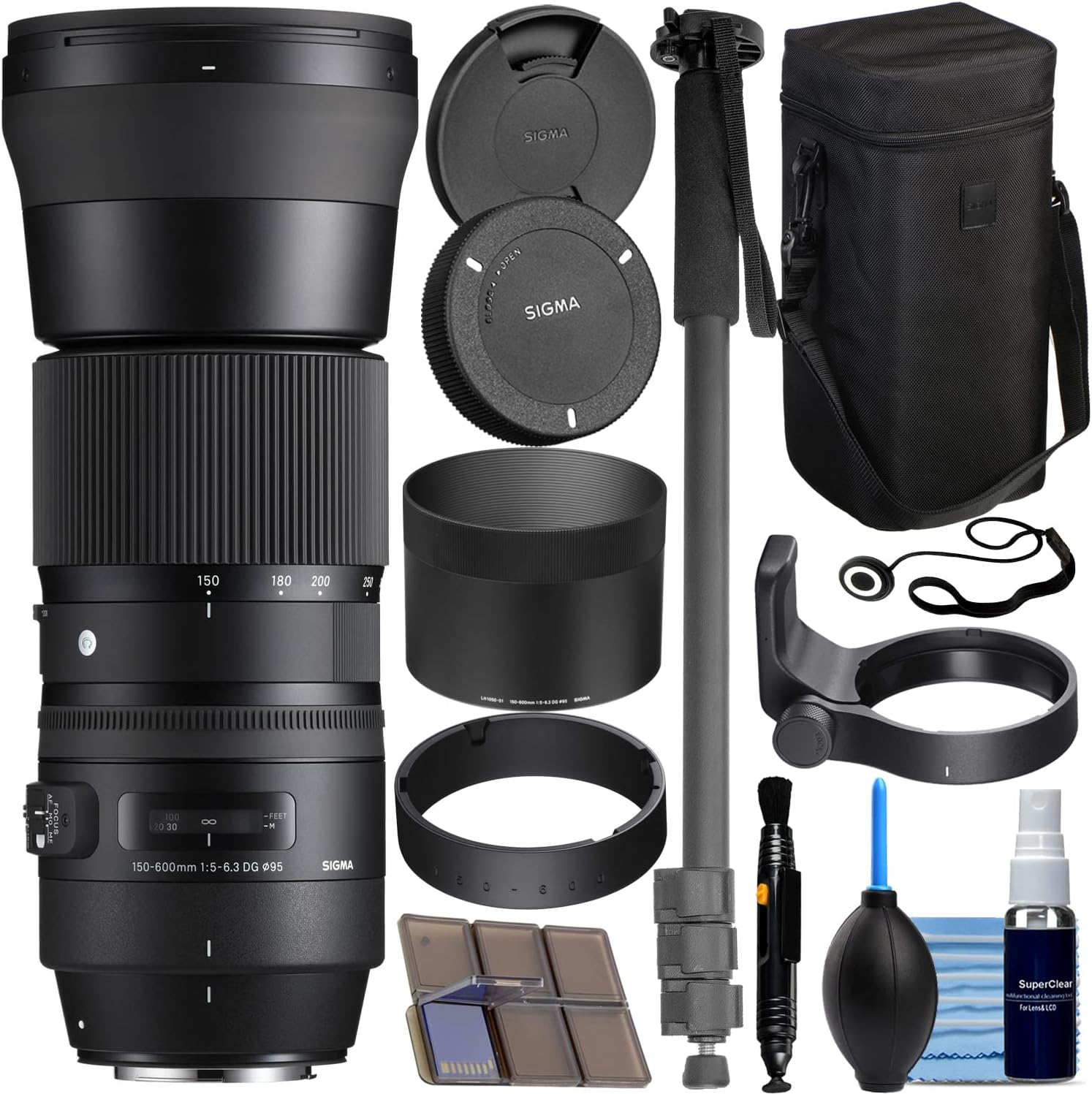 Amazon.com : Digital Village Sigma 150-600mm 5-6.3 Contemporary DG OS HSM Lens for Canon DSLR ...