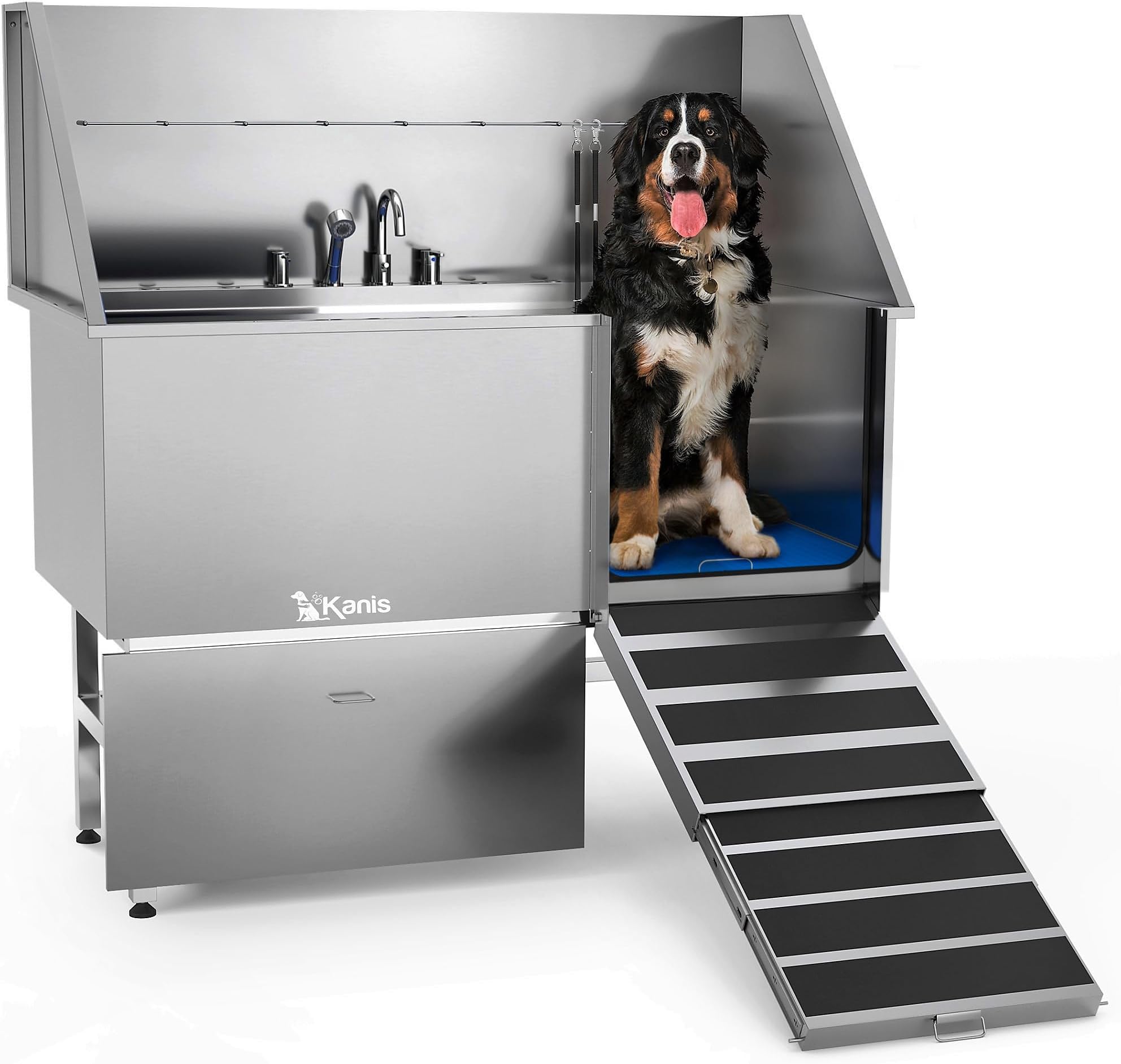 Amazon.com: KANIS Professional Stainless Steel Dog Bathing Station ...