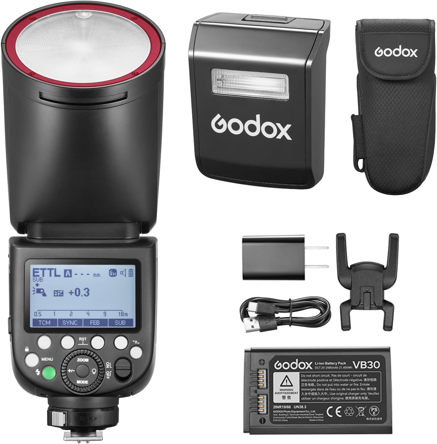 Flash Godox V1 Para Canon | Amazon.com.br