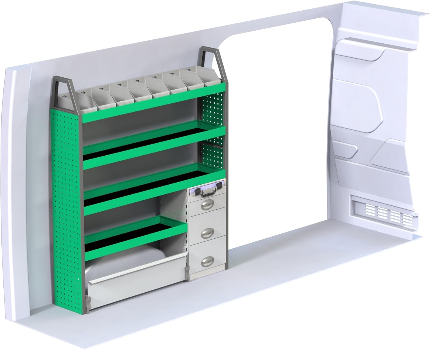 System Edstrom Van Racking : Amazon.co.uk: Automotive