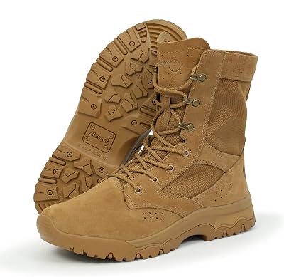 HANAGAL Men's Military Boots Lightweight Army Combat Nepal | Ubuy