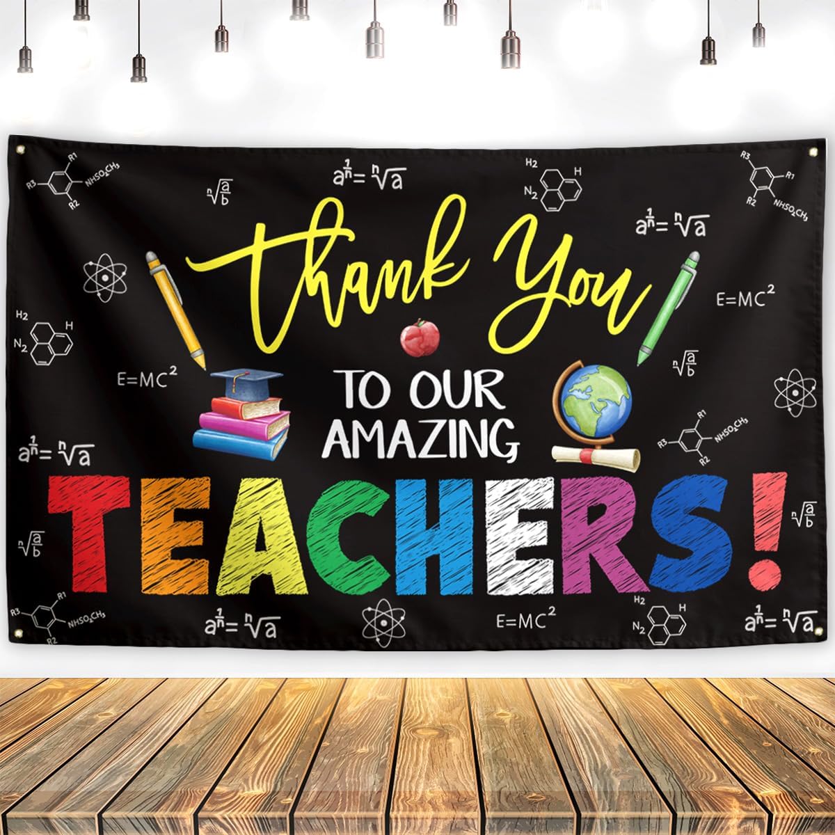 Amazon.com : Teachers Appreciation Week Decorations Teacher Gifts Thank ...