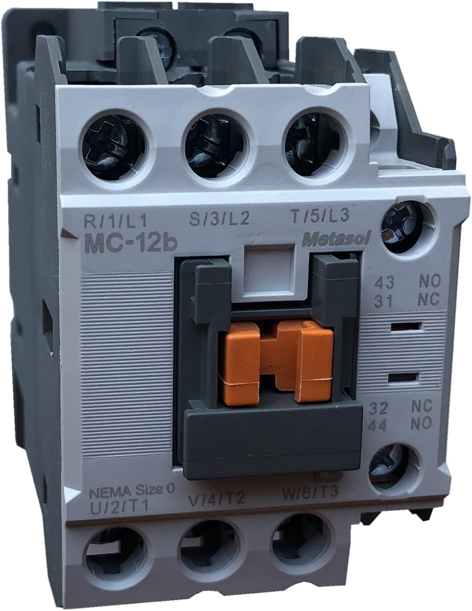 Amazon.com: LS Industrial MC-12B-AC120 12 AMP Contactor eléctrico de 3 ...