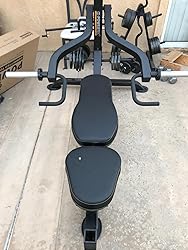 Amazon.com : Powertec Fitness Multi Press Work Bench, Black : Sports ...