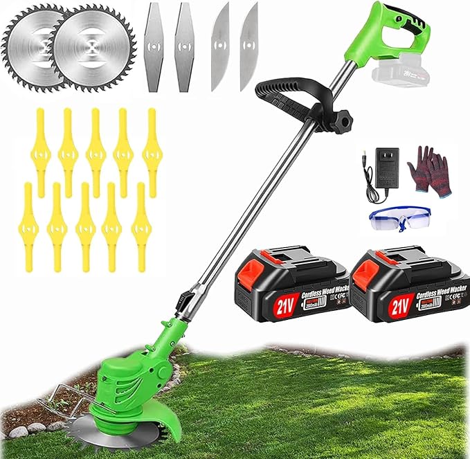 Amazon.com : Weed Wacker, Cordless Weed Wacker, Cordless Grass Trimmer ...
